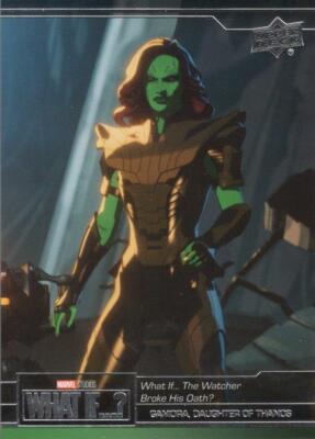 Marvel What If Base Card #47 Gamora, Daughter of Thanos | eBay UK