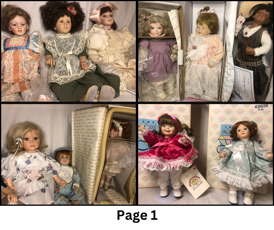 Estate Doll Collection | 80+ Vintage Dolls | Huge Doll Lot | Pickup ...