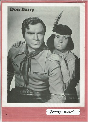 Movie Studio Promo Photograph Featuring Donald Red Barry | eBay