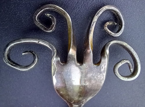 Vintage Fork Repurposed Sculpture | eBay