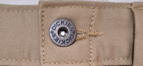 Boys Dickies Khaki Pants Double Knee Flex Skinny Straight 5 Pocket Size ...