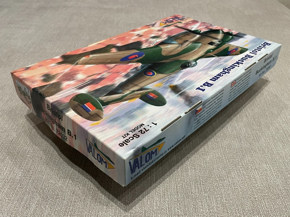 Valom Plastic model kit 72032 1:72nd scale Bristol Buckingham B.1 | eBay UK
