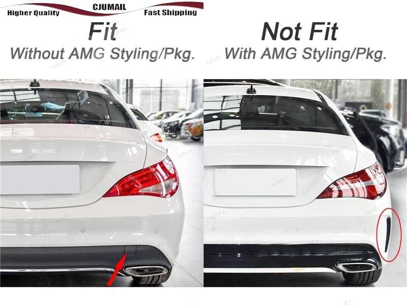For Benz C117 W117 CLA 250 200 2017-19 Rear Bumper Tow Hook Eye Cover ...