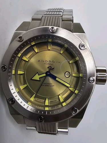 Android Divemaster Powerjet Automatic Watch AD579 50mm | eBay