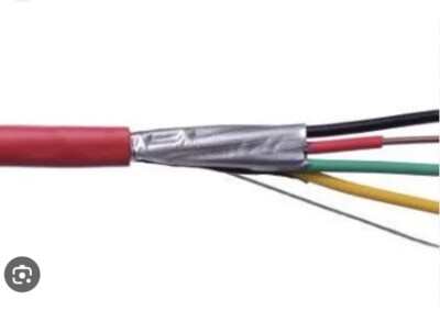 16/4 Fire Alarm Cable 100ft FPLP Shielded Solid Copper NYC approved ...
