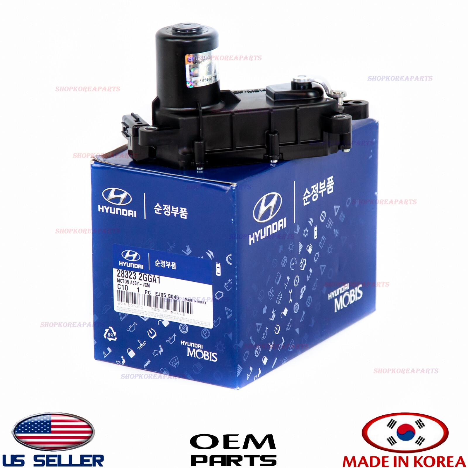 Genuine Intake Motor VCM Control Solenoid 2.4L OEM Hyundai Kia See ...