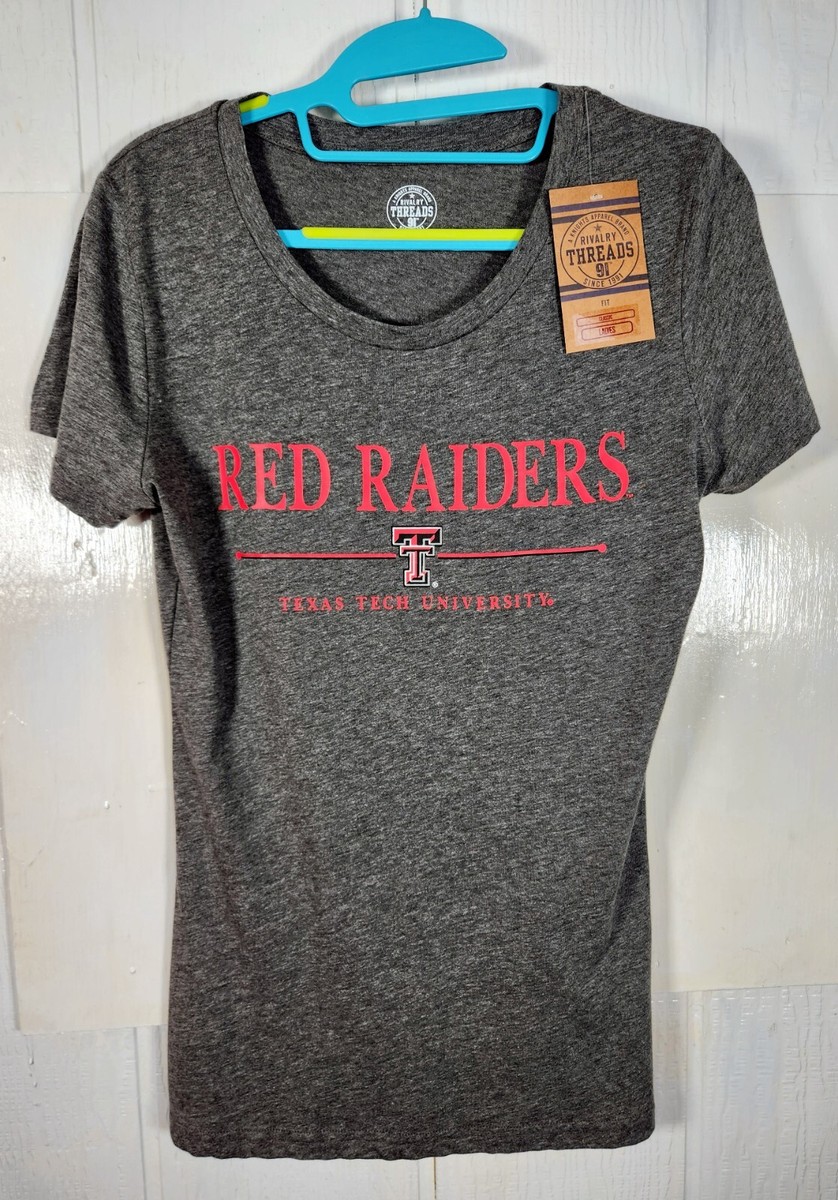 Tech T Shirts New World Graphics Men's Texas Tech Red Raiders Green