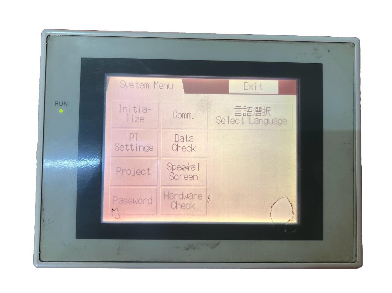 Omron NS5-MQ10-V2 touch screen used tested | eBay