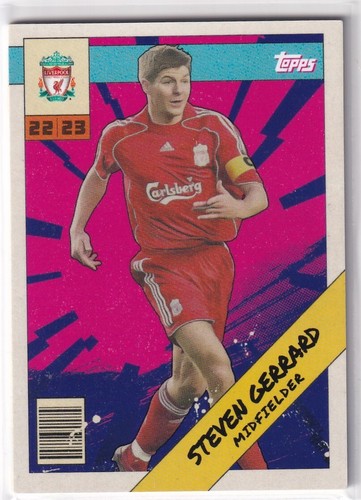 Topps Liverpool FC Ensemble De Fans 2022-2023 LIH-6 Steven Gerrard | eBay