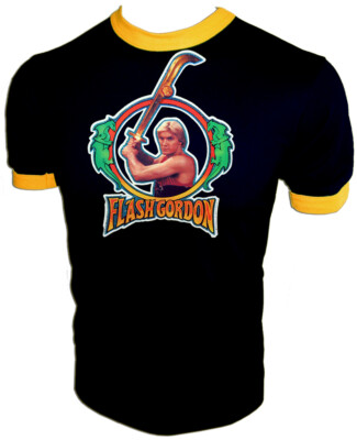 1980 Flash Gordon Queen Sam J. Jones New York Jets vtg Iron-On UNUSED T ...