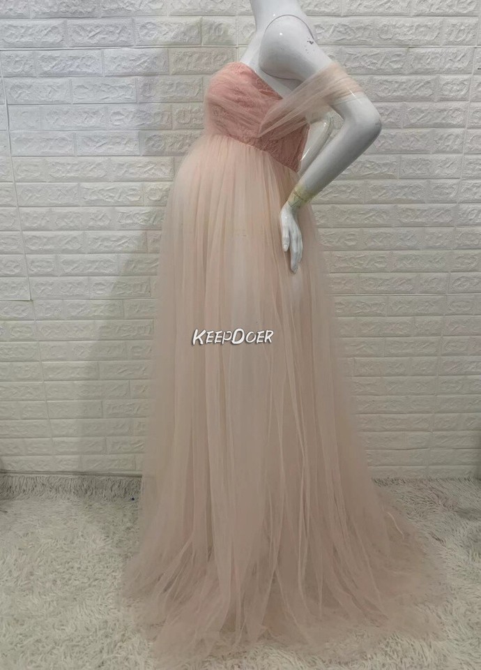 Pregnancy Women Dress Float Maternity Chiffon Gown For Photography ...