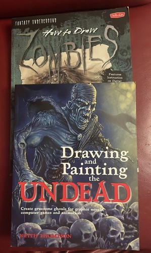 Drawing & Painting The Undead/ How To Draw Zombies Creative Double Pack ...