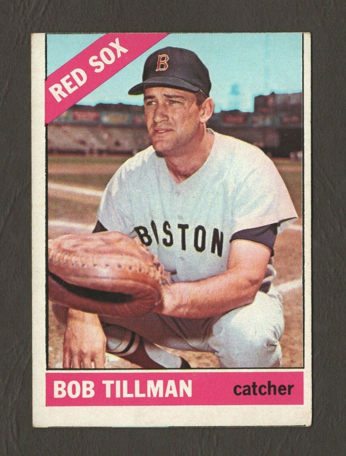 1966 Topps Baseball Card #178 Bob Tillman – Boston Red Sox | eBay
