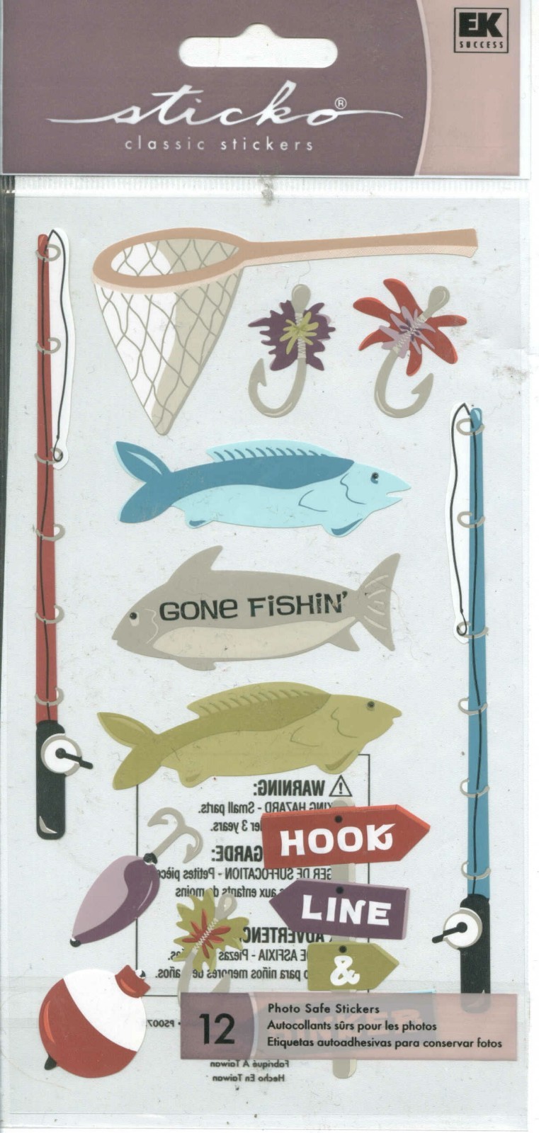 FISHING Fisherman Fish Rod Reel Hook Sinkers Floats Lures Waders ...