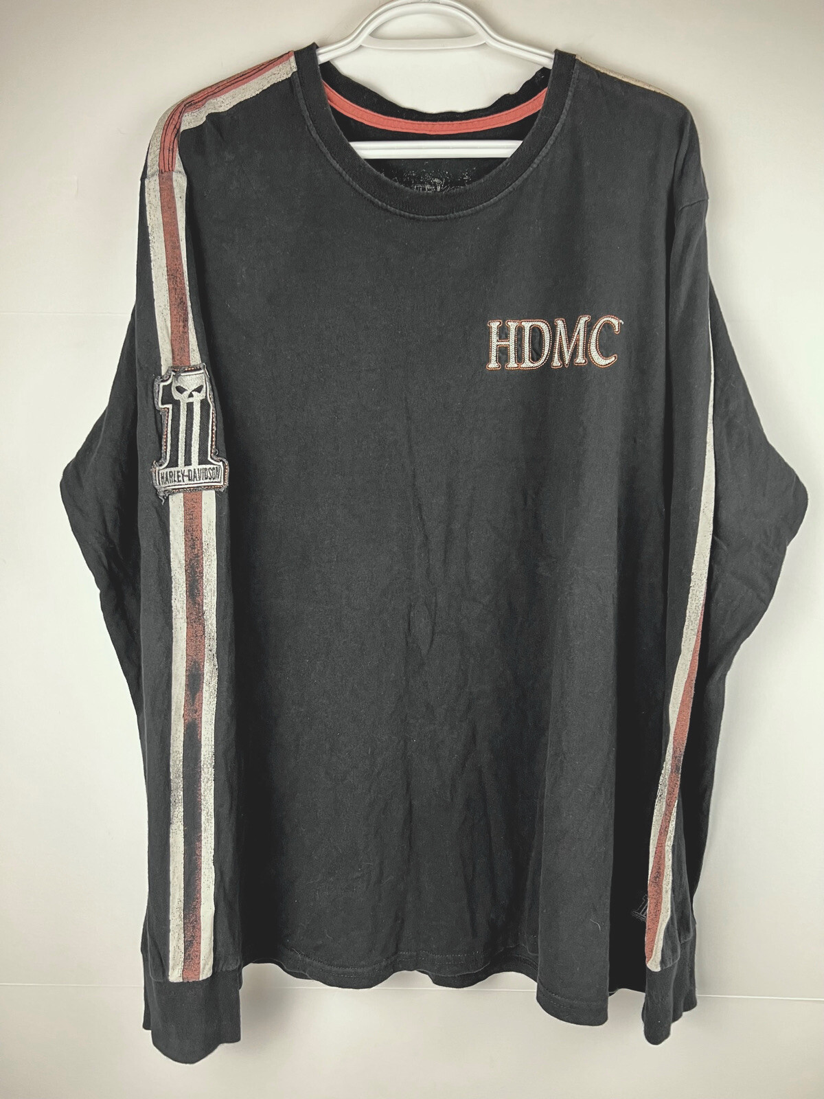 Harley Davidson HDMC Embroidered Long Sleeve Shirt XL… - Gem