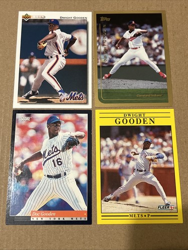Dwight Doc Gooden (4) Card Lot | eBay