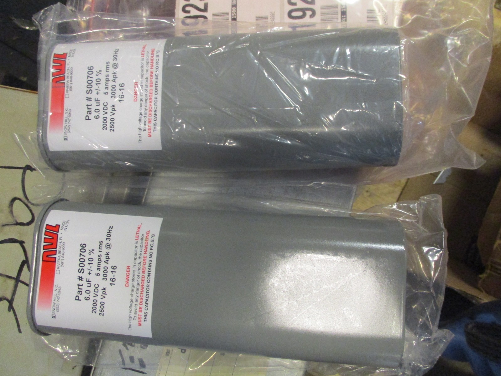 NWL S00706, 6.0 µF, 2000VDC CAPACITOR - NEW-S | eBay