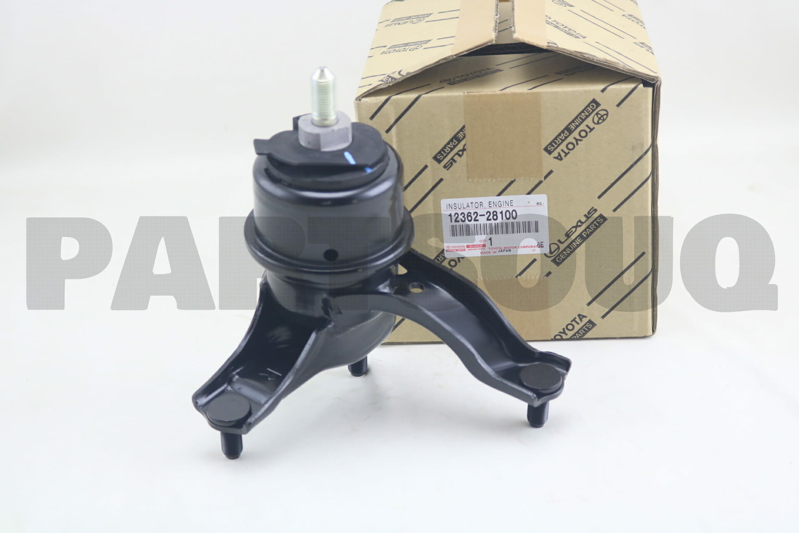 1236228100 Genuine Toyota INSULATOR, ENGINE MOUNTING, RH(FOR TRANSVERSE ...