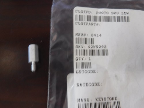 Keystone 8414 Standoff Clear Iridite Finish Aluminum Hex Male-female(t ...