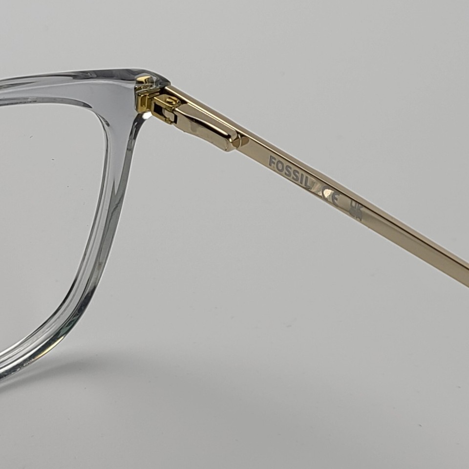 Fossil FOS 7124 PJP Blue Women Eyeglass Frames Square 53-17-140 New w ...