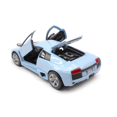 LAMBORGHINI MURCIELAGO LP640 2010 LIGHT BLUE 1:24 Maisto Auto Stradali ...