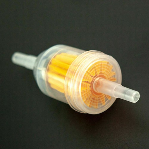 10 Plastic Motor Inline Gas Oil Fuel Filter Small Engine For 1/4'' 5/16 ...