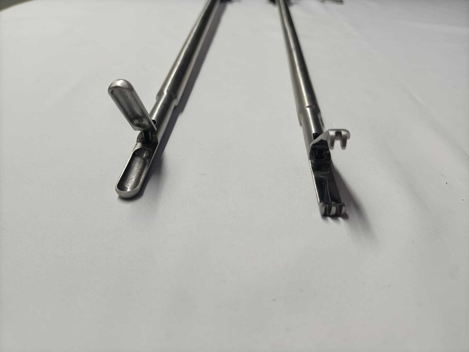 2pc Laparoscopic Gallbladder Extractor & Spoon Forceps 10mm Surgical ...