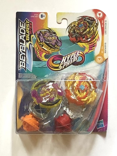 Beyblade Dual Pak Lord Spryzen S5 Roktavor R5 Hypersphere Burst Rise ...