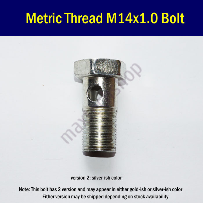Banjo Bolt M6/M8/M10/M12/M14/M16/M18 Metric Thread BSPP BSP G Fine ...