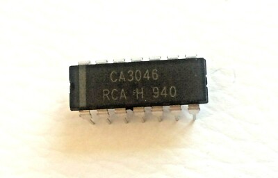10 Pieces | CA3046 RCA NPN Transistor Array | FREE Shipping within US ...