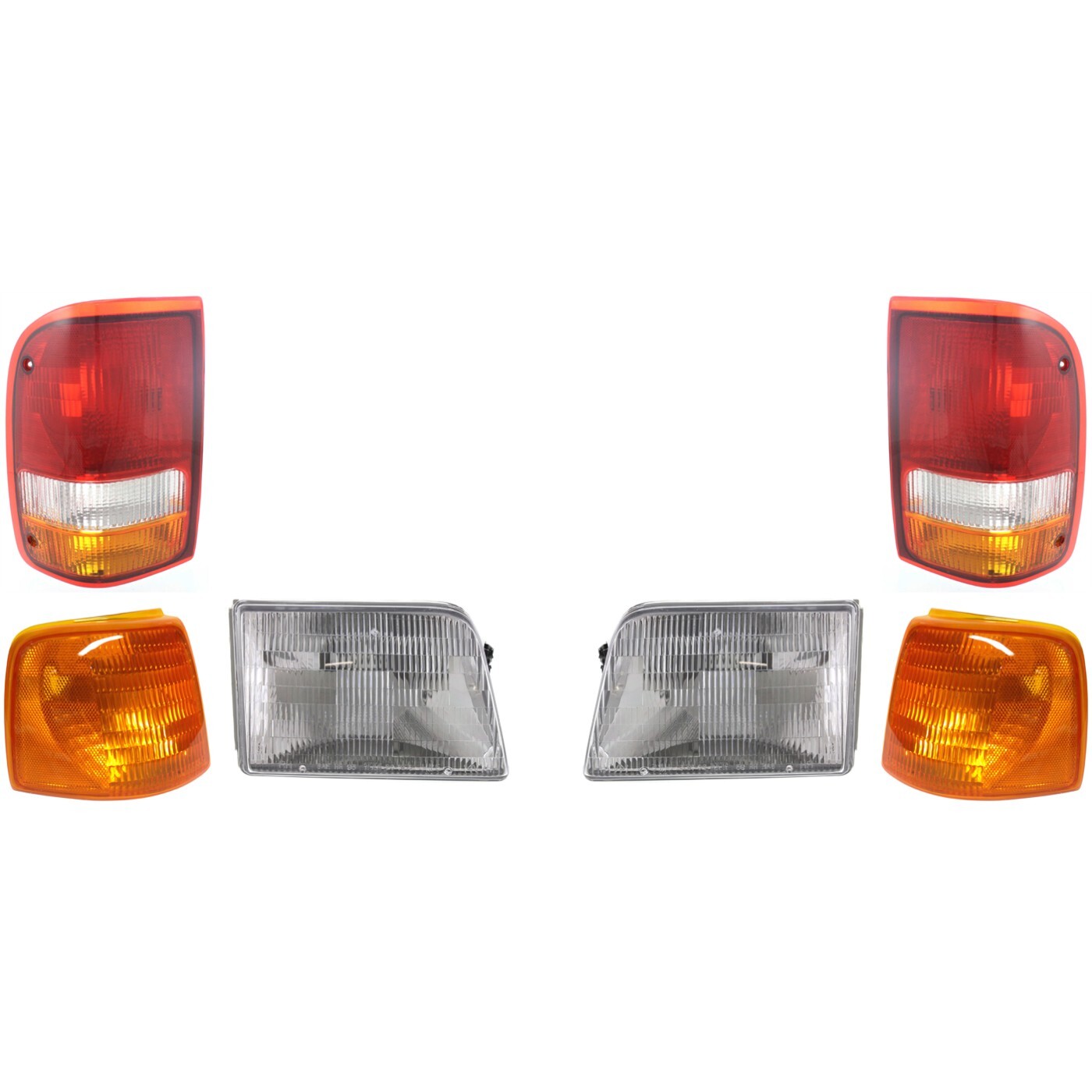 Headlight Kit For 1993-97 Ford Ranger With Tail Light Corner LH & RH | eBay