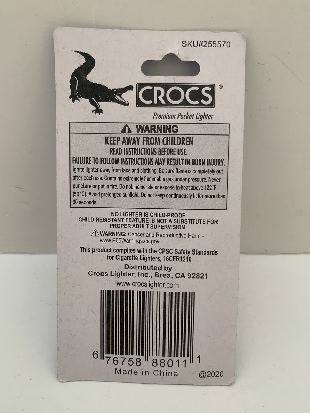 Crocs Premium Pocket Animal Print Lighter | eBay