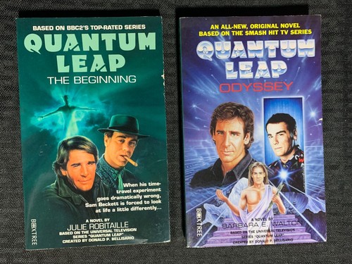 1995 QUANTUM LEAP Odyssey & The Beginning VG/FN 5.0 1st & 2nd Boxtree Paperback | eBay