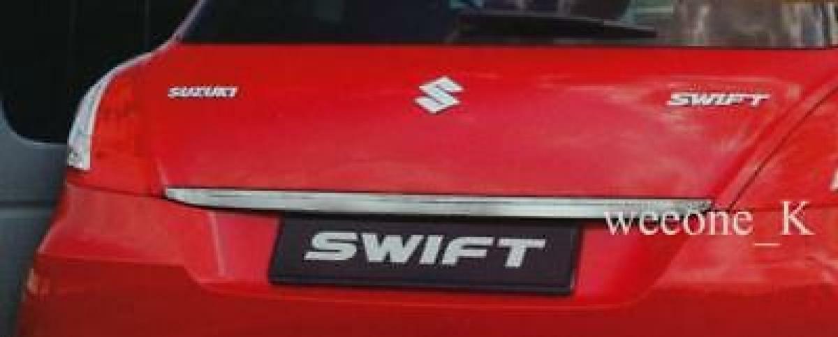 CHROME REAR TAIL-GATE TAILGATE HANDLE COVER FOR SUZUKI SWIFT 2012 2013 ...