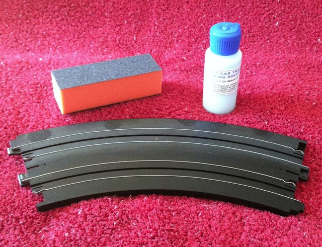 TOMY AFX HO SLOT CAR TRACK COMPLETE CLEANING SYSTEM WITH FAST SHIPPING ...