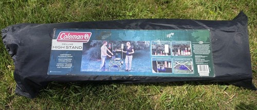 Coleman DELUXE High Stand Compact Multi-functional Folding Aluminum ...