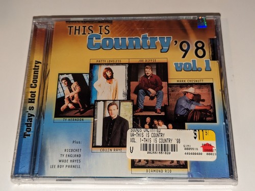 *NEW/SEALED* This is Country '98 Vol. 1 CD 10 Songs Colin Raye/Diamond ...