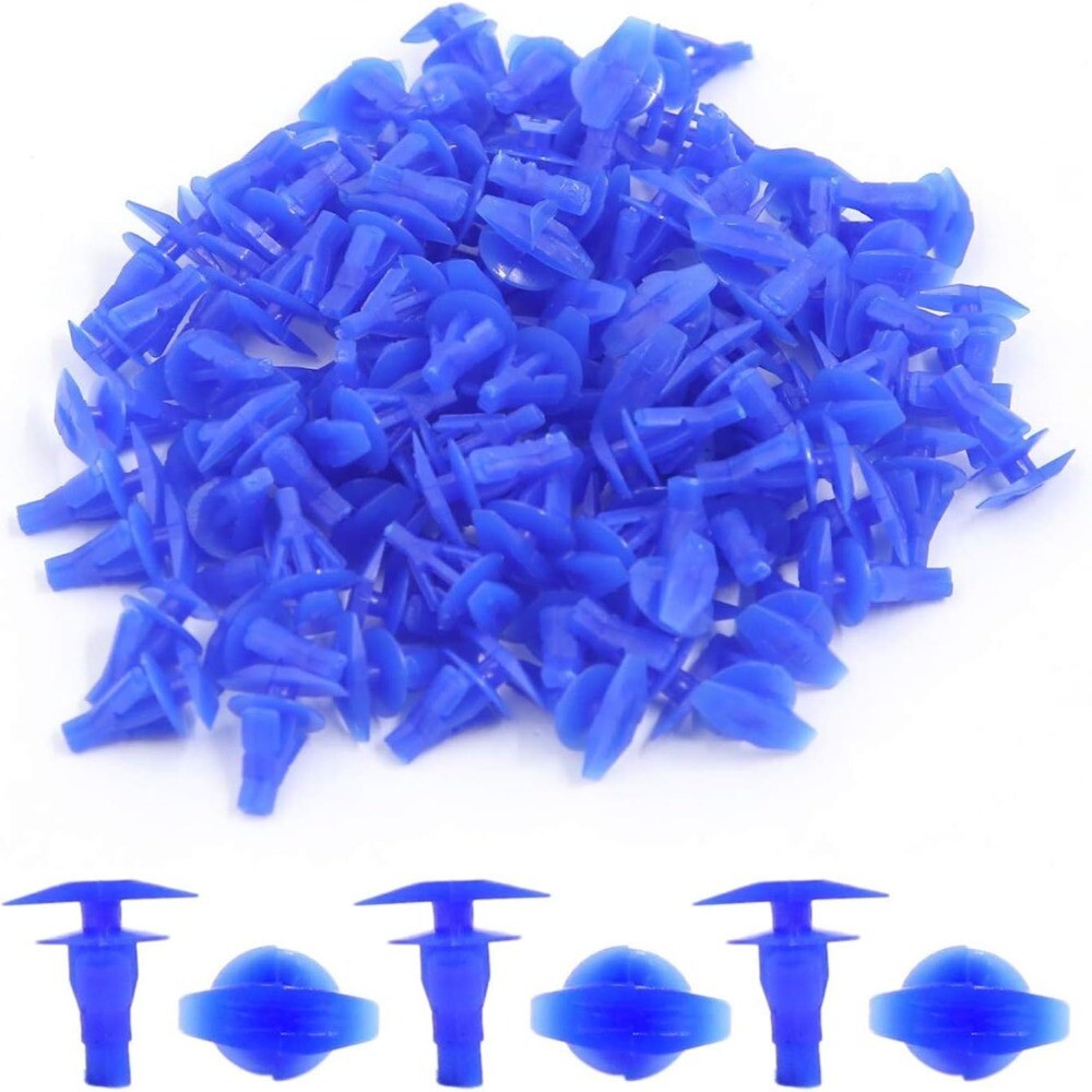 200Pcs Blue Retainer Clips Clips Car Assessories Parts Universal For ...