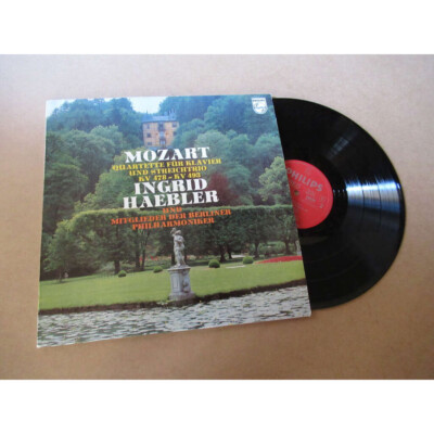INGRID HAEBLER quartette fur klavier und streichtrio PHILIPS 6500 098 ...