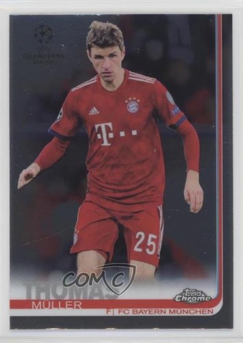 2018-19 Topps Chrome UCL Thomas Muller #93 | eBay