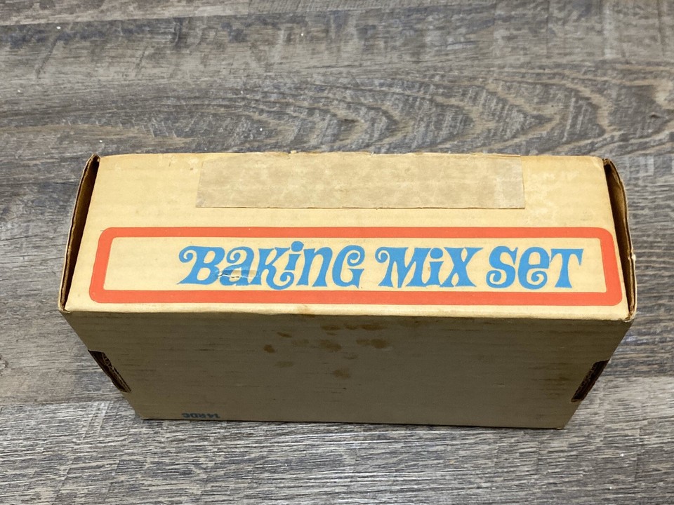 Vintage 60's Sears Junior Chef Baking Mix Set - ** Original Box Only ...