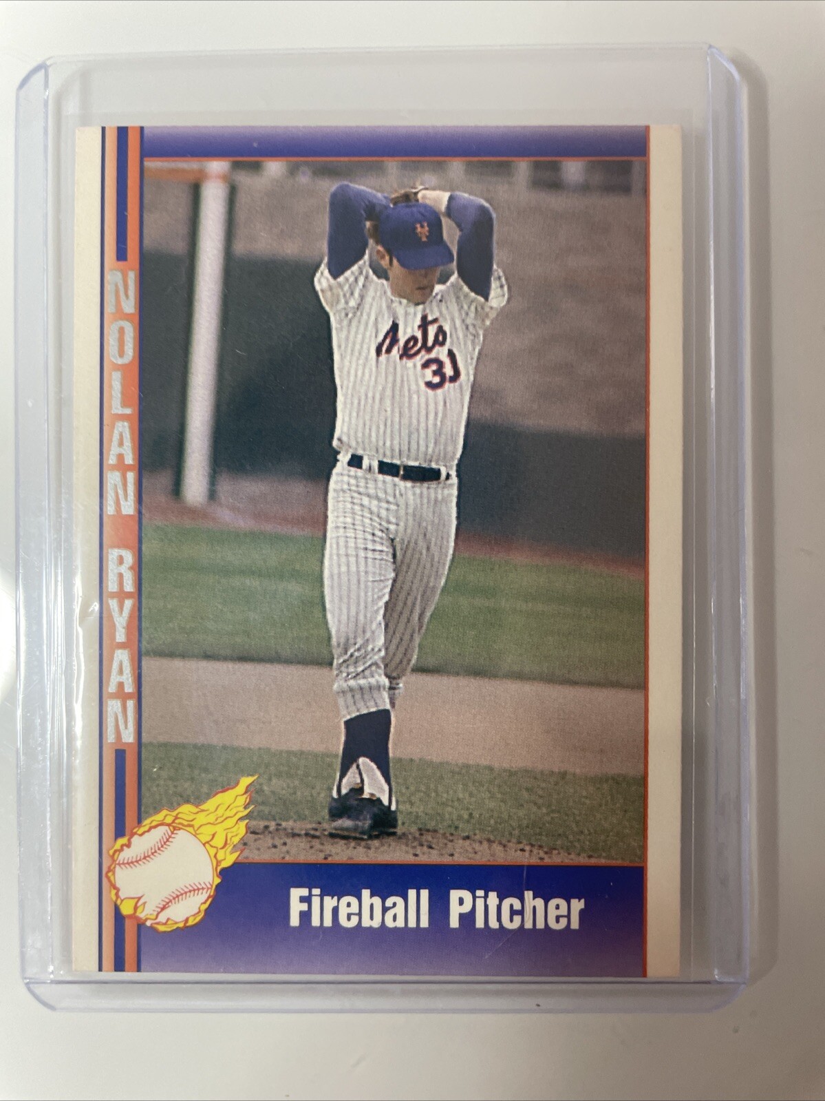 Nolan Ryan 1991 Pacific Limited Edition Fireball Pitcher #5 | eBay