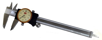 6" Premium Extra Smooth Dial Caliper .001" Increments Chicago Brand ...