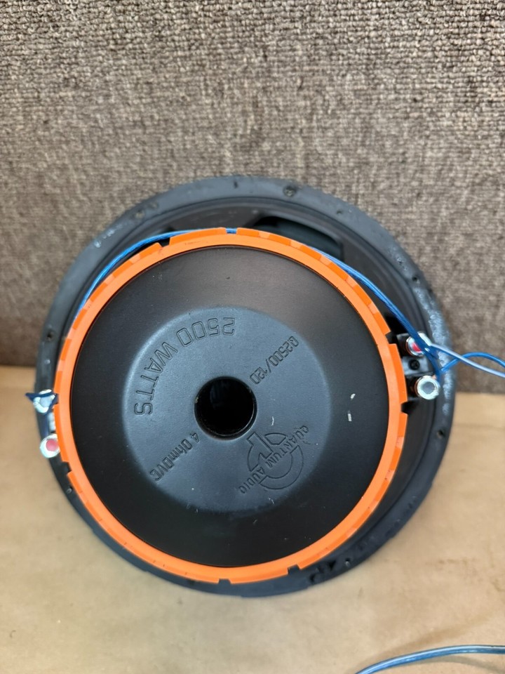 Quantum Audio Q2500/120 12 inch 2500 Watts 4 Ohm Dvc Subwoofer | eBay