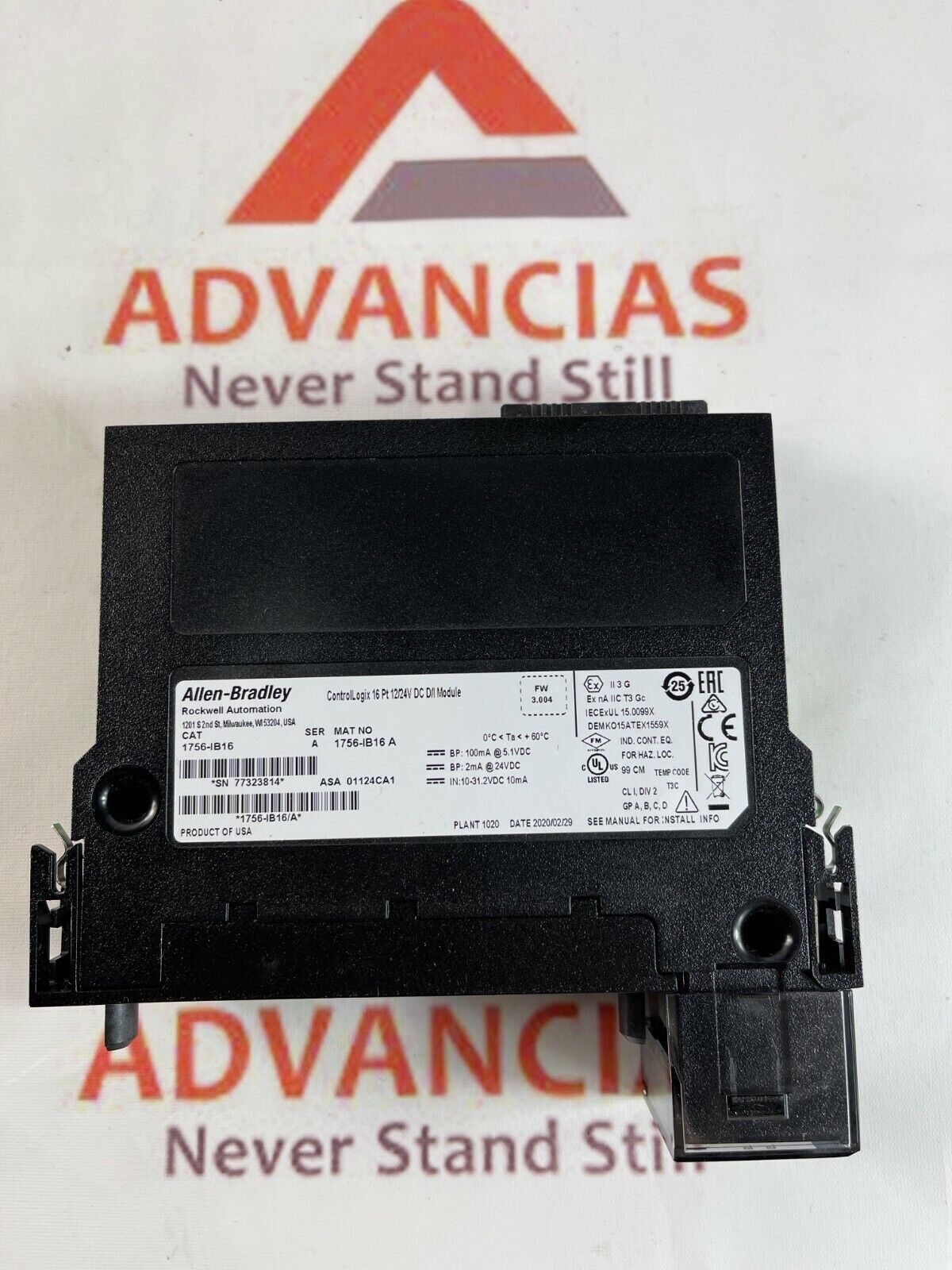 Allen Bradley Rockwell Automation, 1756-IB16 SER A, NEW | eBay