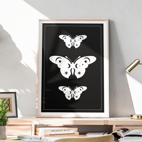 Witchcraft Wicca Wall Art Gothic Witchy Spooky Dark Coven Poster Print ...