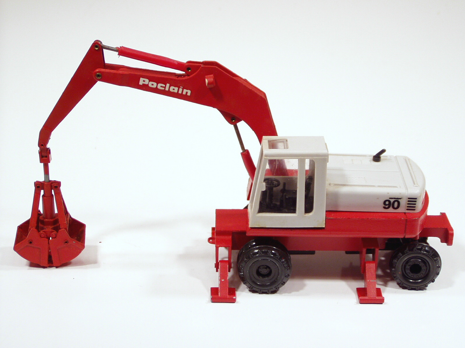 Poclain 90 Wheel Excavator w Clam - 1/50 - Gescha #2896 | eBay