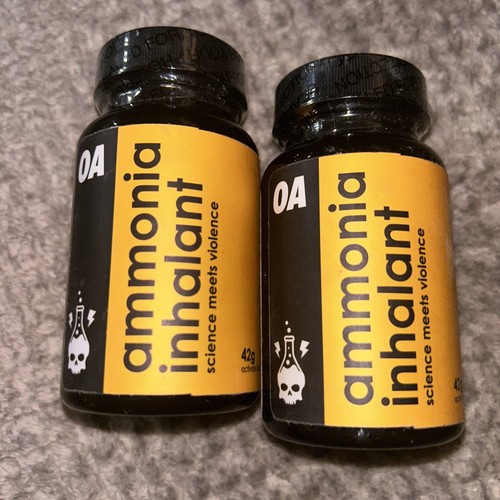 Lot of 2 Obsidian Ammonia Inhalant Smelling Salts - 42g | eBay