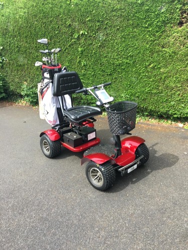 Single Seat Golf Buggy 36 hole Lithium With Disability/Mobility ...