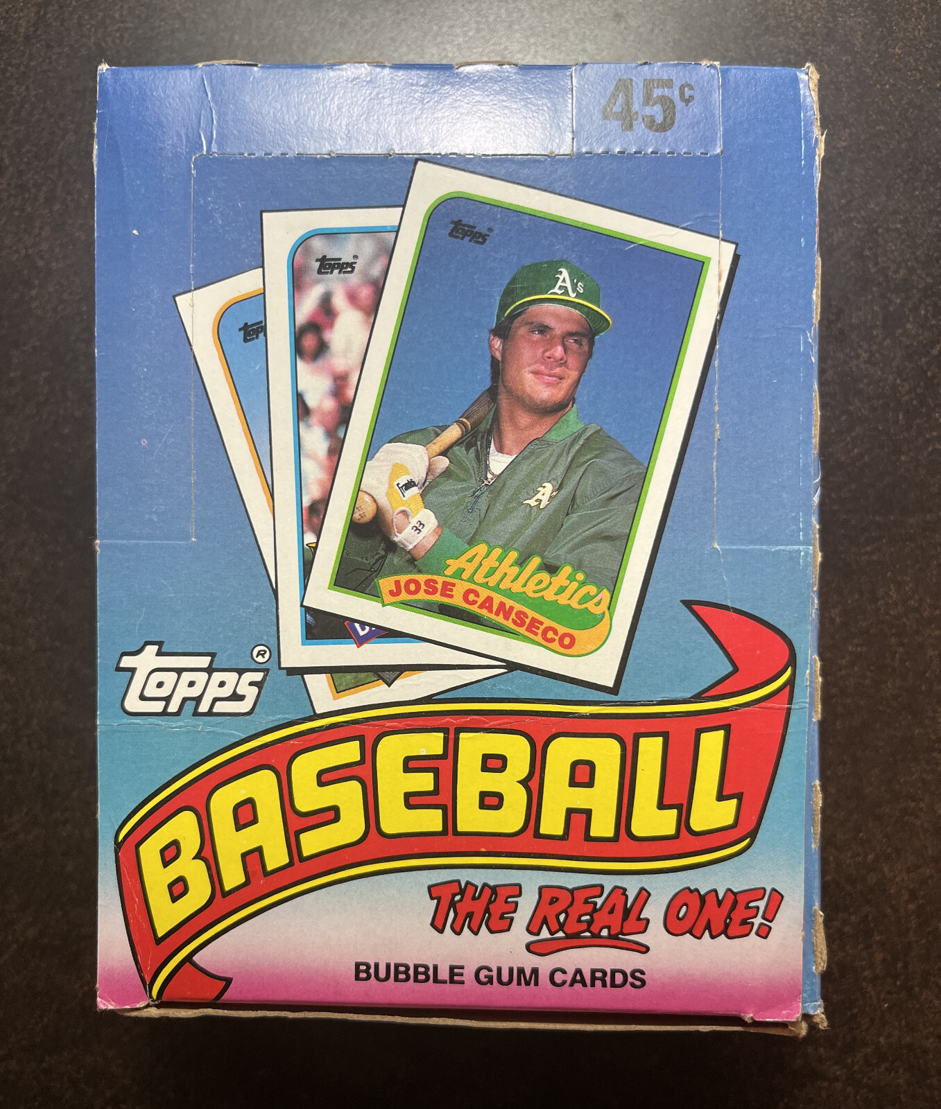 1989 Topps Baseball Cards The Real One 36 Sealed Waxed Packs | eBay